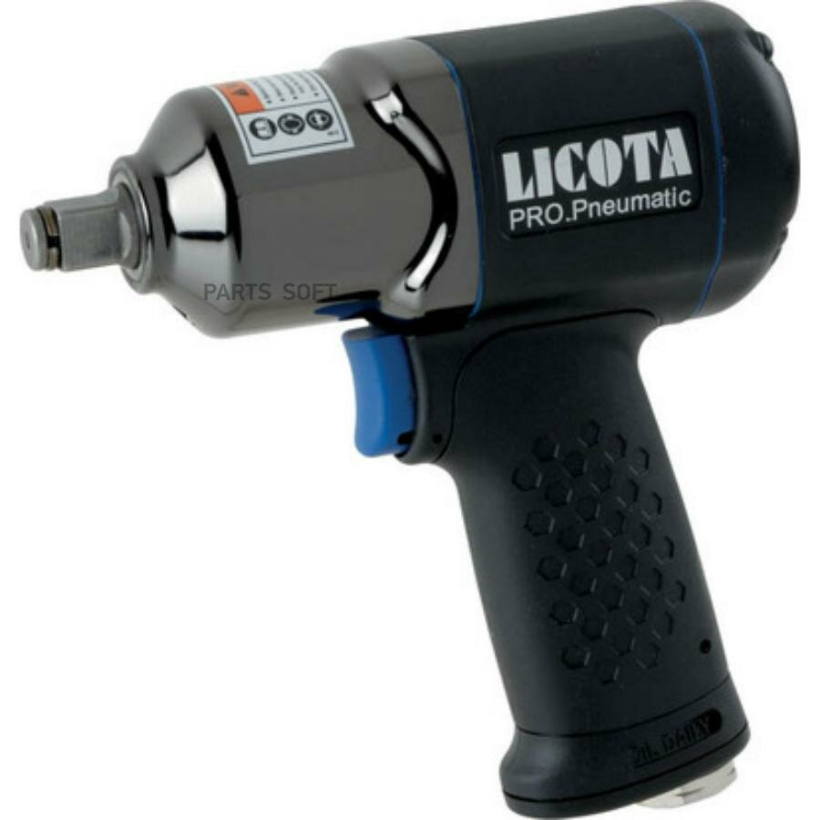 LICOTA PAW-04051 Гайковерт пневматический 1/2 76кгм компактный ком ()