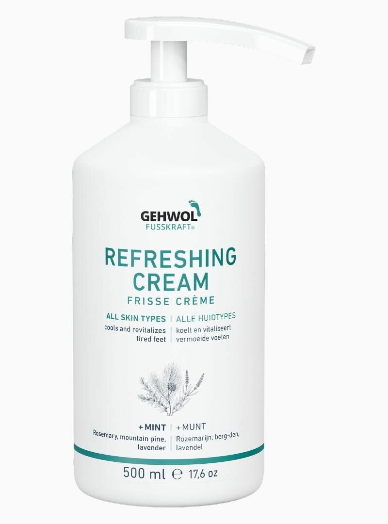 Gehwol Fusskraft Refreshing Cream (Mint) - Освежающий (Мятный) бальзам 500 мл