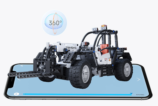 Конструктор ONEBOT Engineering Fork Machine (OBEFT04AIQI) — фото 1