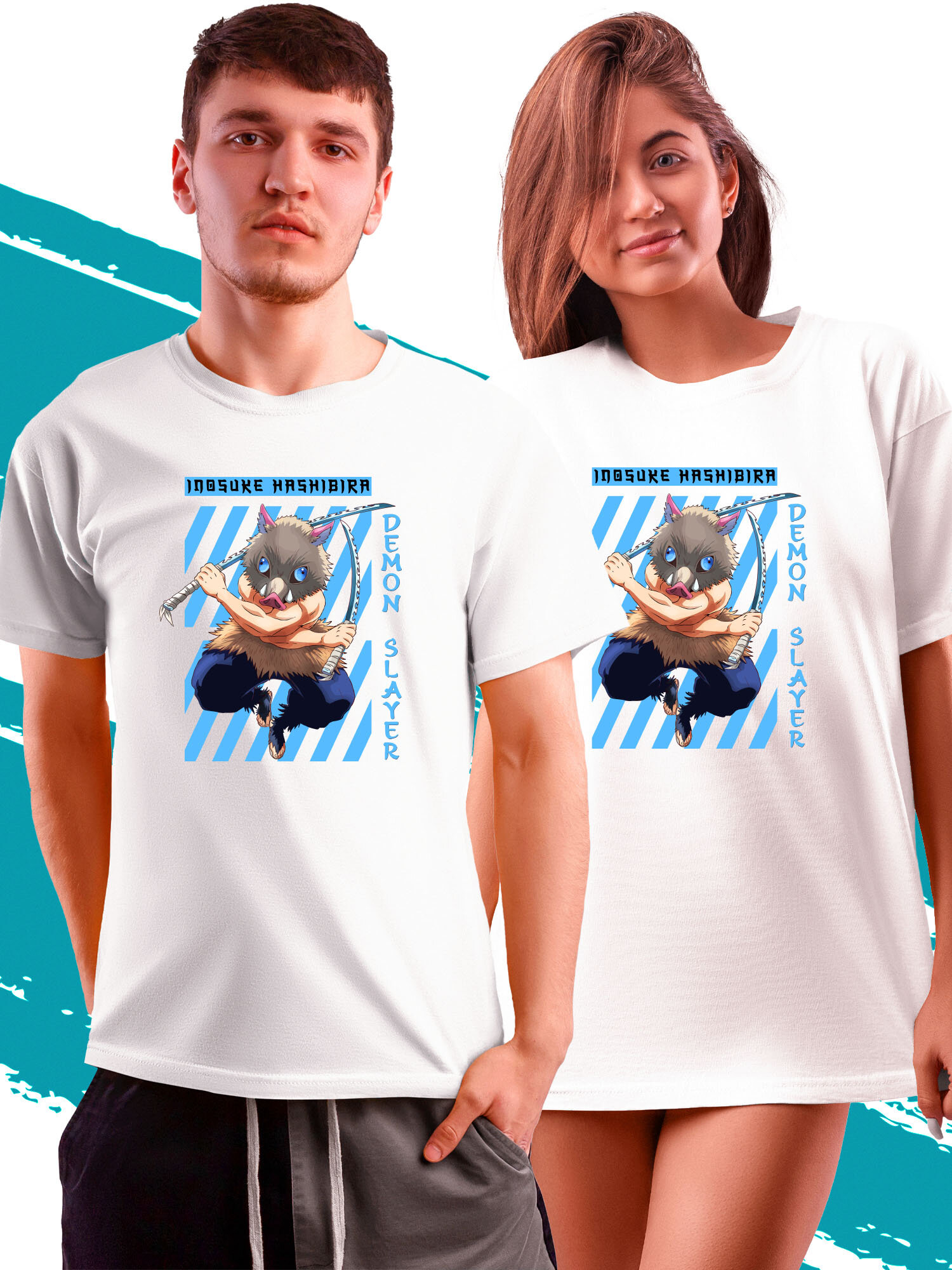 Футболка аниме Клинок Рассекающий Демонов