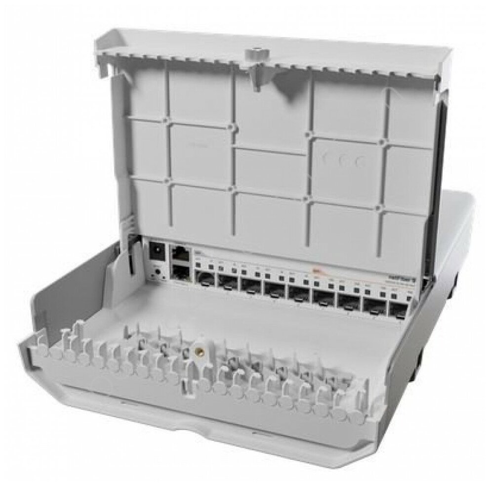 MikroTik CRS310-1G-5S-4S+OUT Коммутатор управляемый уличный, 10 портов, 1x1 Гбит/с, SFP 5x1 Гбит/с, SFP+ 4x10 Гбит/с