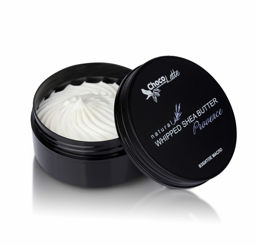 Взбитое масло ши (баттер) Provence для рук и тела с лавандой и хризантемой, увлажняющее и смягчающее, 75 мл