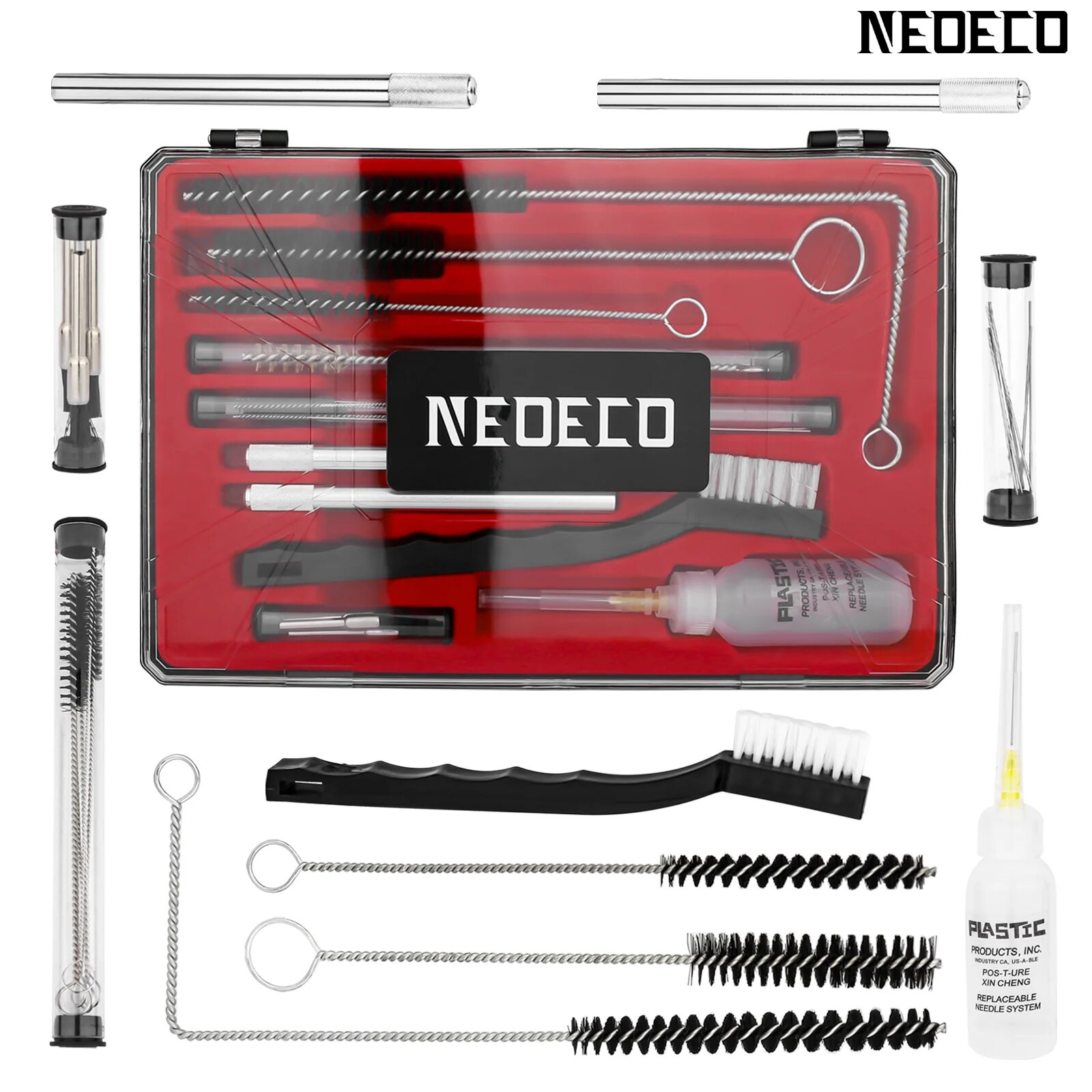 Комплект для чистки пистолетов-распылителей NEOECO 23 шт.