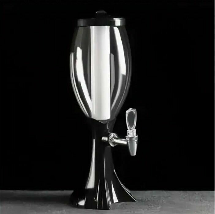 Колба для пива и напитков c охлаждением 2 литра