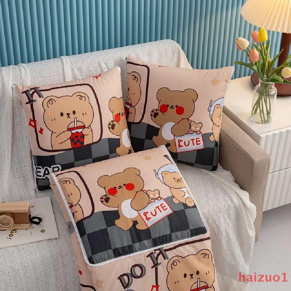 Семейное украшение - милый многофункциональный подушка-одеяло