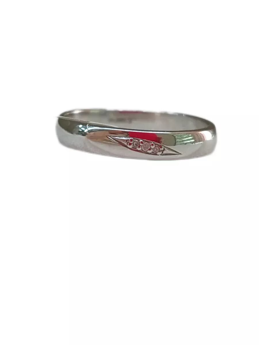 Кольцо помолвочное, обручальное Mona Lisa, серебро, 925 проба, родирование, бриллиант