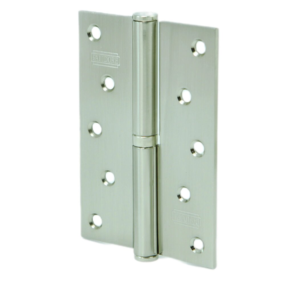 Петля врезная съемная Palidore SN 120х80х3 мм никель левая