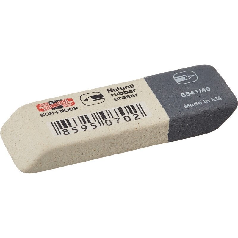 Ластик каучуковый KOH-I-NOOR комбинированный