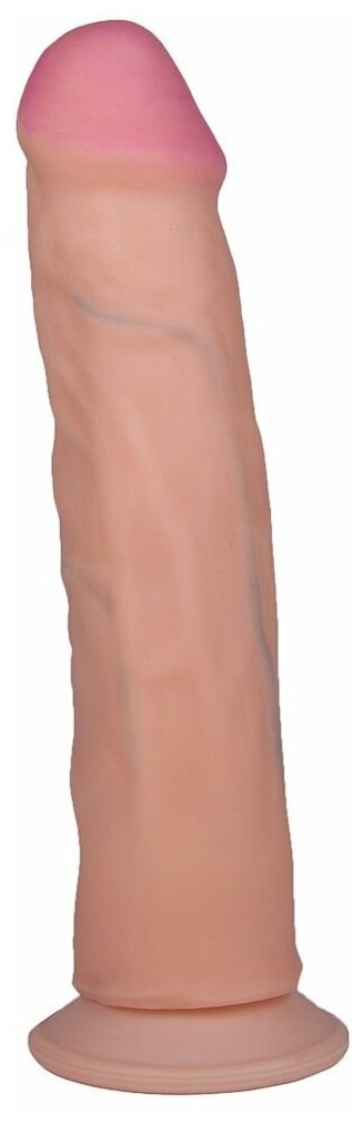 Фаллоимитатор реалистичный Orion Dual Peak с присоской - 22,5 см.