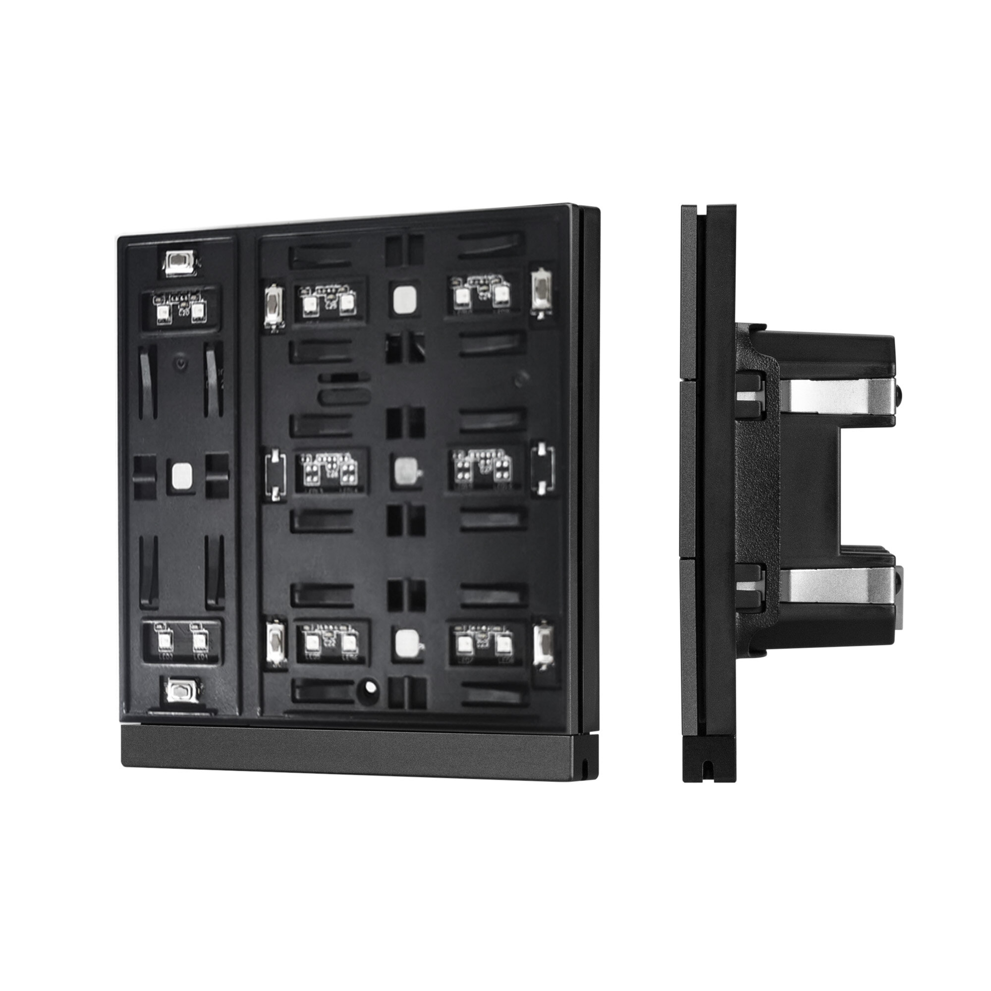 Панель управления Arlight INTELLIGENT ARLIGHT Механизм панели KNX-303-22-IN Black (Bus) (IARL, IP20 Пластик, 2 года)