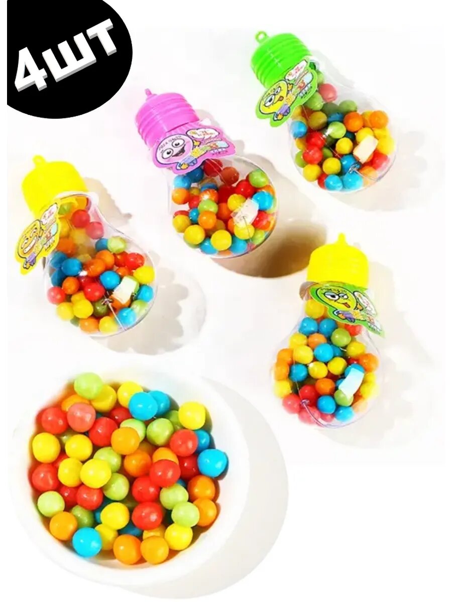 Драже фруктовое Лампочки 12 г * 4 шт