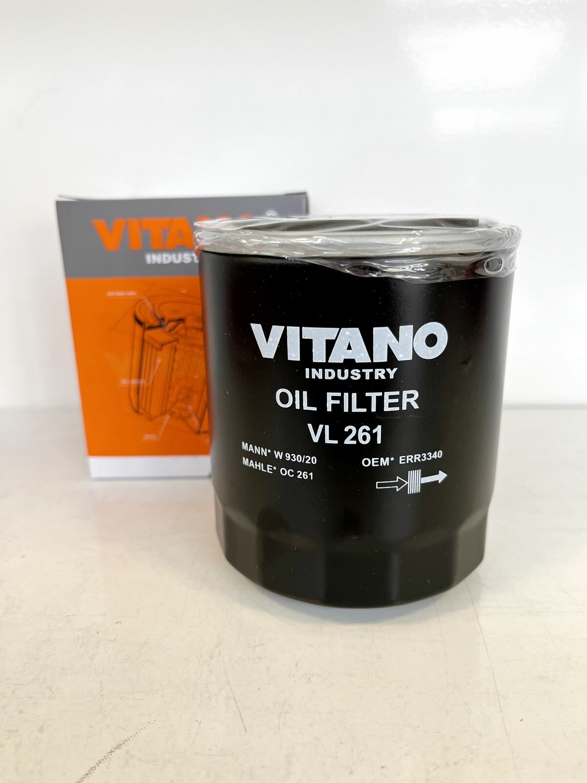 Фильтр масляный VITANO VL261, для широкого модельного ряда автомобилей