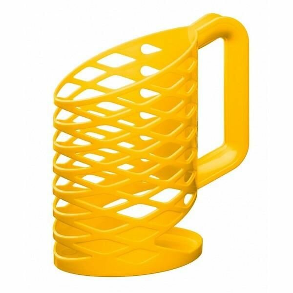 Контейнер для продуктов Бытпласт держатель для молочных продуктов в мягкой упаковке, 1 л, бежевый