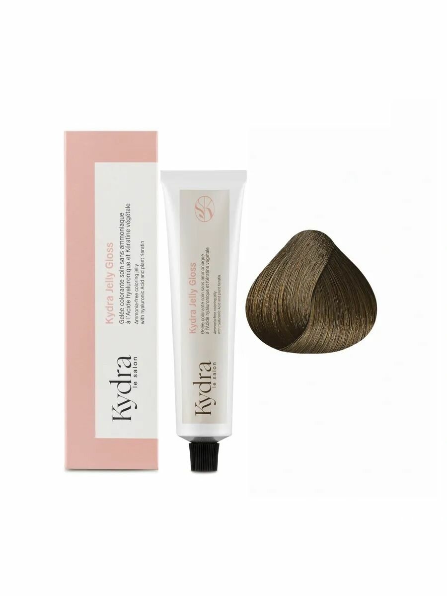 7-7 Тонирующая краска для волос KYDRA JELLY GLOSS, 60 мл