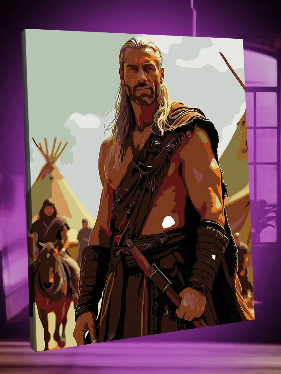 Картина по номерам Скандинавия викинги