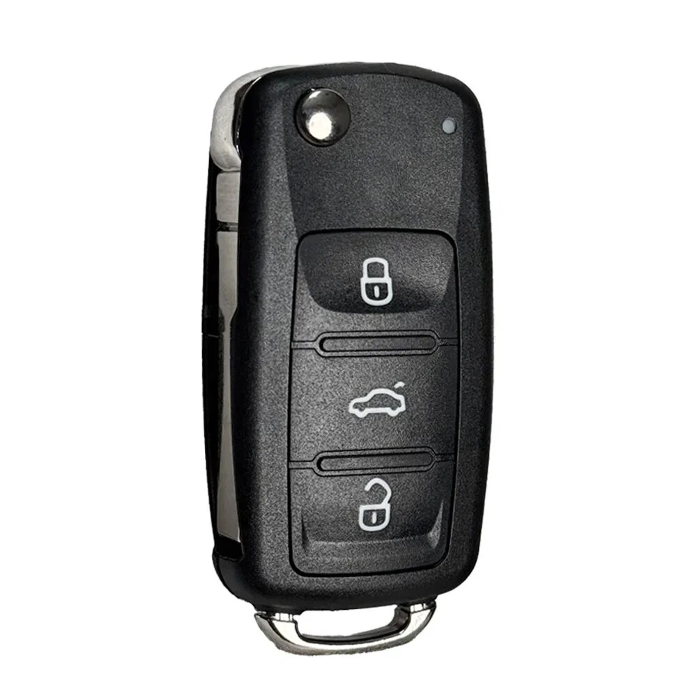 Корпус выкидного ключа YOCASTY 5K0837202AD для VW Passat Polo Golf 4 5 6, VOLKSWAGEN, 3 Buttons