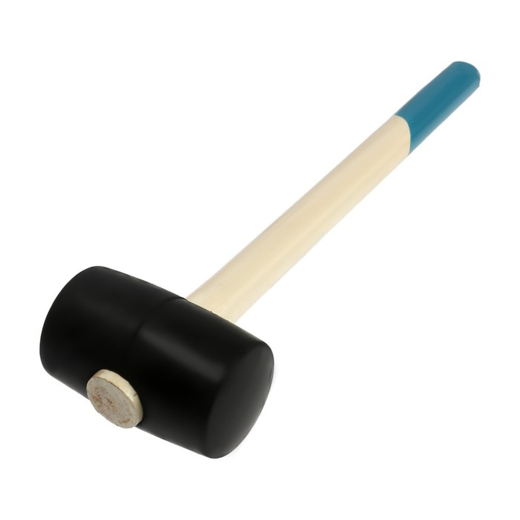 Киянка Тундра, деревянная рукоятка, круглая, обрезиненный боек, 650г