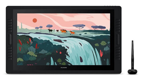 Графический планшет-монитор HUION Kamvas PRO 24 4K черный