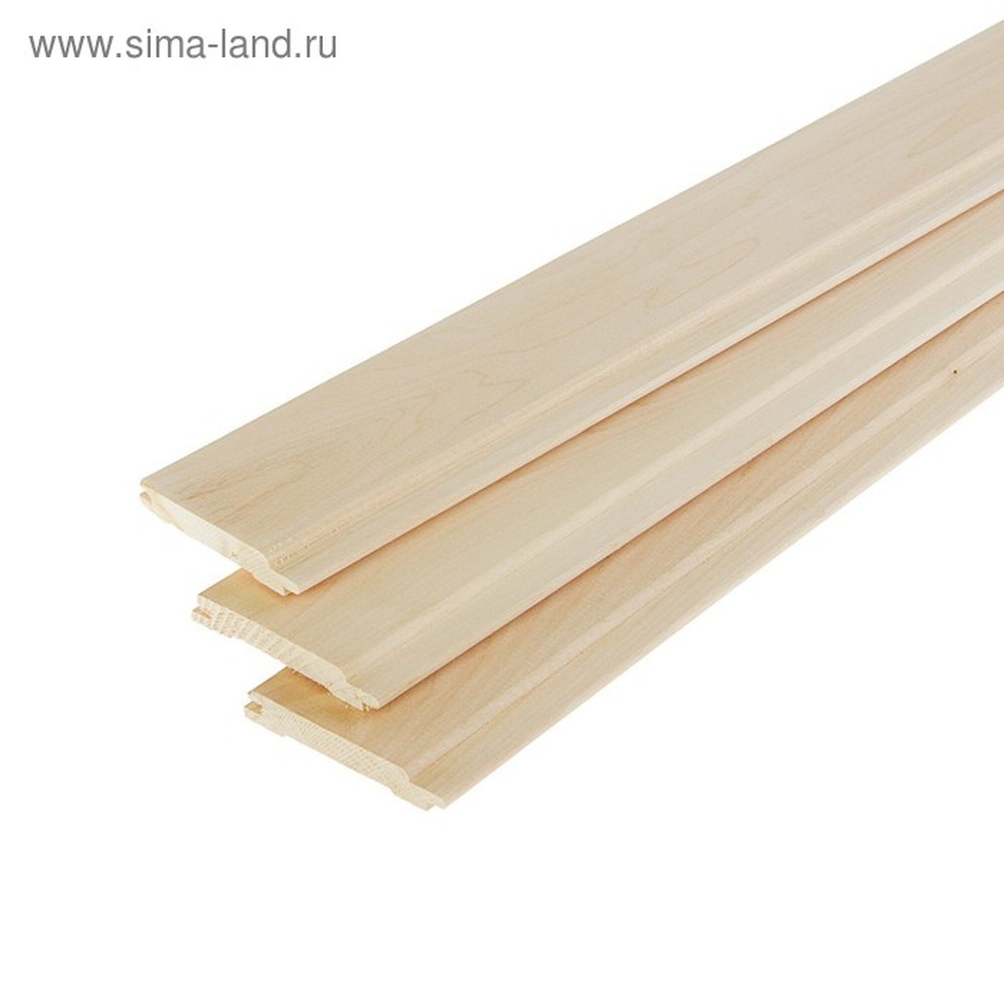 Вагонка липа сорт "второй" 200х8,8х1,5см в упаковке(1,76м2) 10 шт "Лесопилка 166"