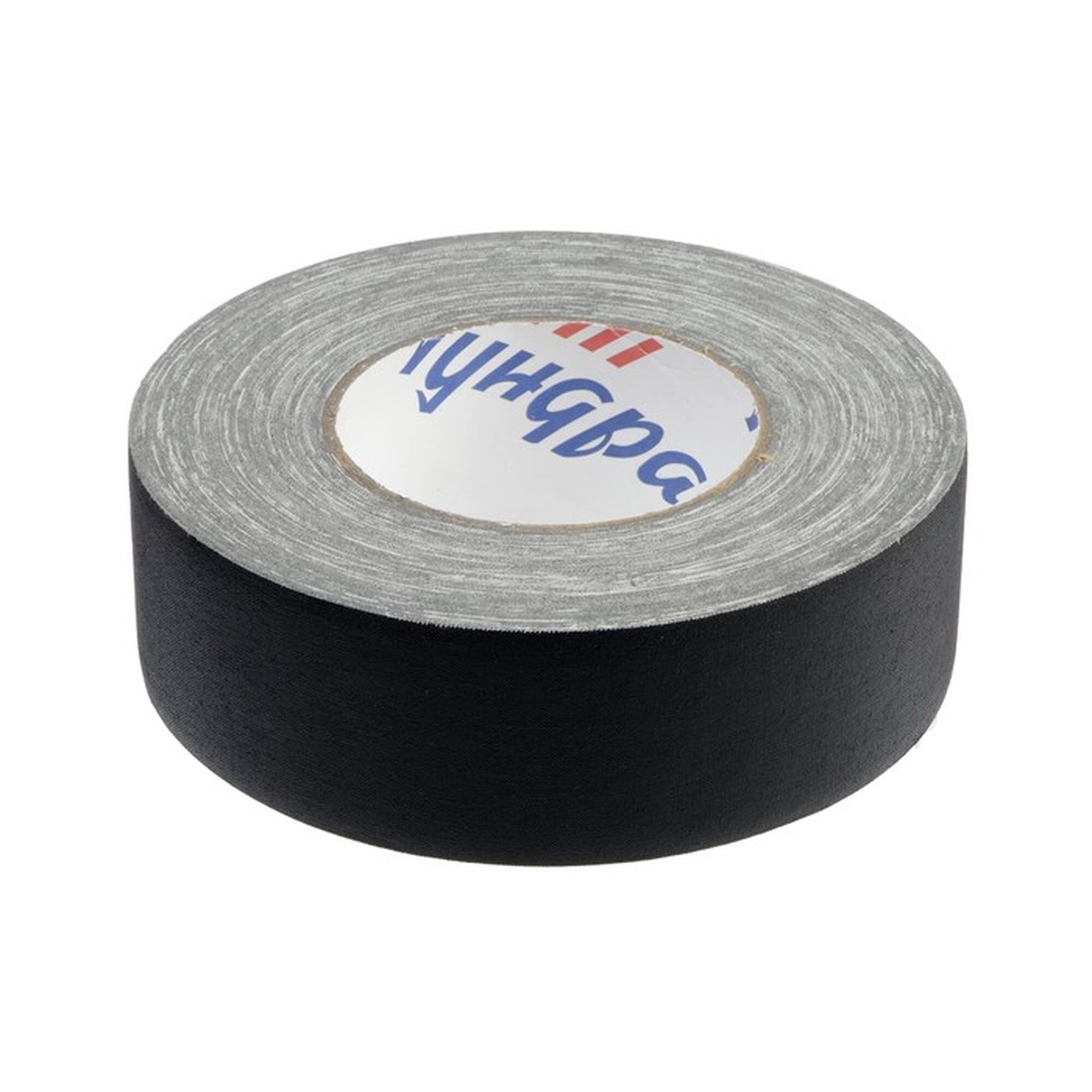 Лента клейкая "Про-Гафф" тундра, черная, 350 мкм, 48 мм х 50 м