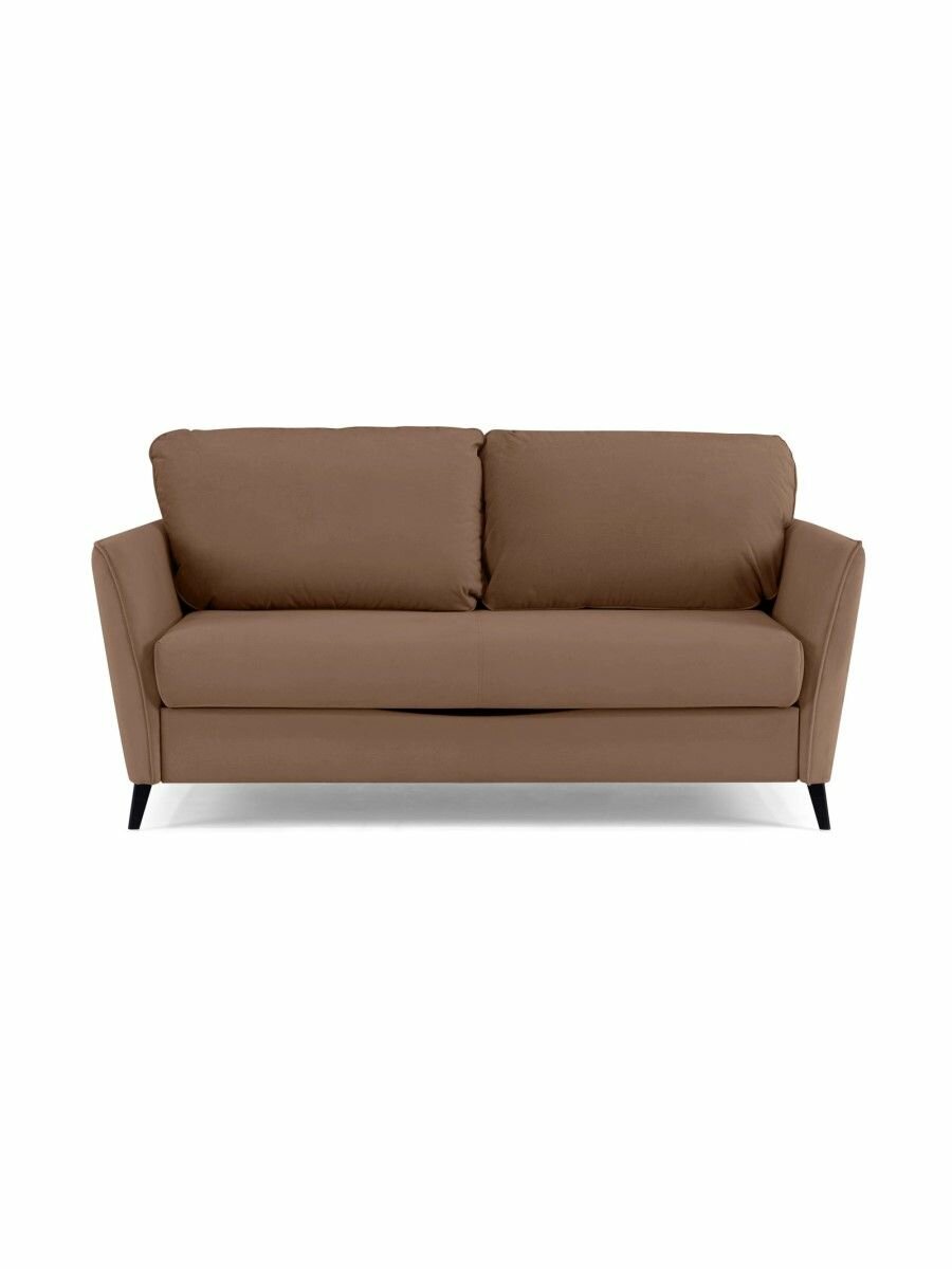 Диван-кровать Askona (Аскона) Лагуна Мини-Тк. Casanova Chocolate, Еврокнижка 3-секционная