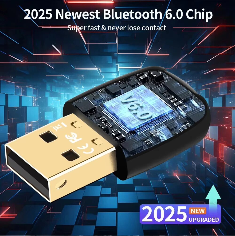 Bluetooth адаптер USB Bluetooth 6.0 — фото 1