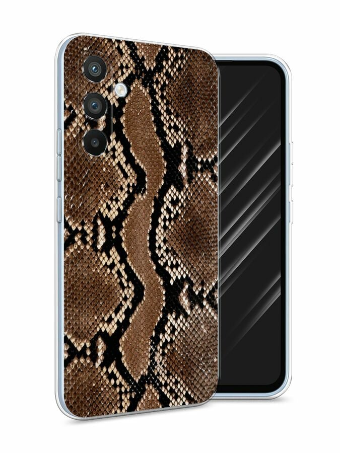 Чехол на Samsung Galaxy A54 / Самсунг A54 с принтом Кожа питона