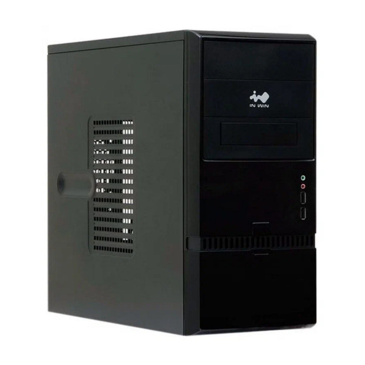 Корпус для компьютера InWin ENR022 (6143491) черный Mini Tower mATX без БП