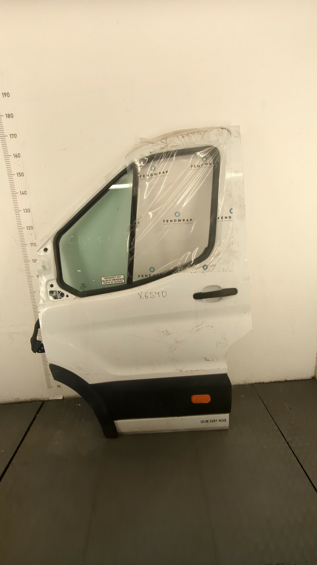 Дверь боковая (легковая) левая передняя Ford Transit Б/У