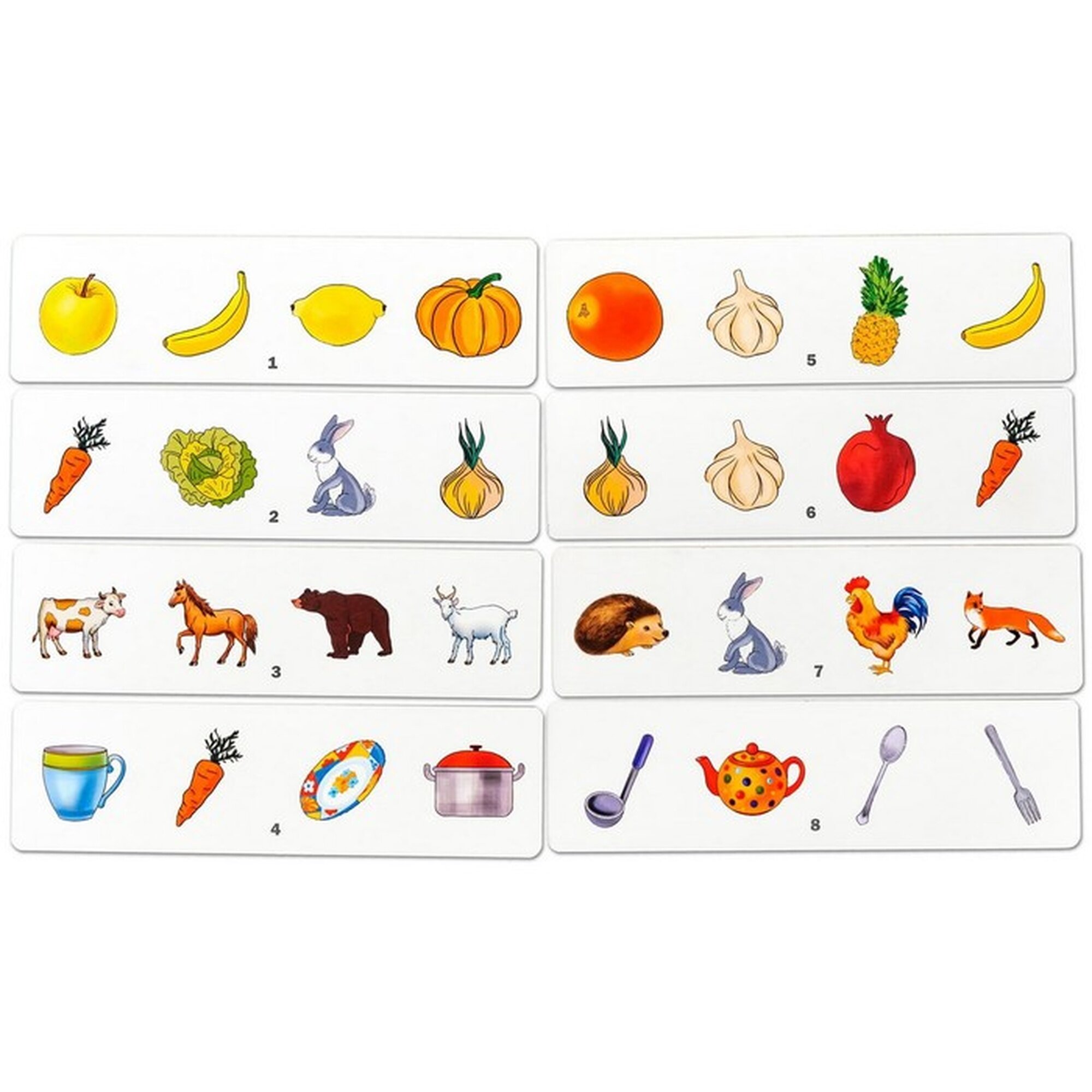 Игра SmileDecor "Четвёртый лишний", развивающая, для детей 3-14 лет, дерево