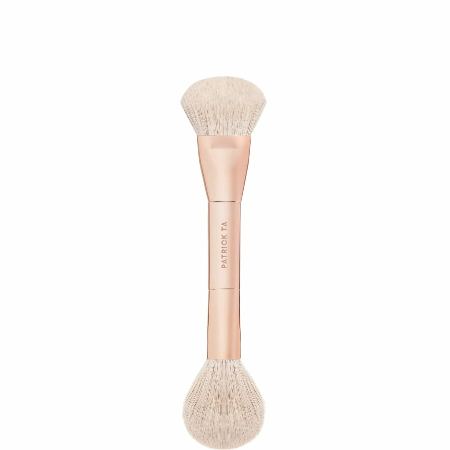 PATRICK TA Двусторонняя кисть для румян Dual-Ended Blush Brush