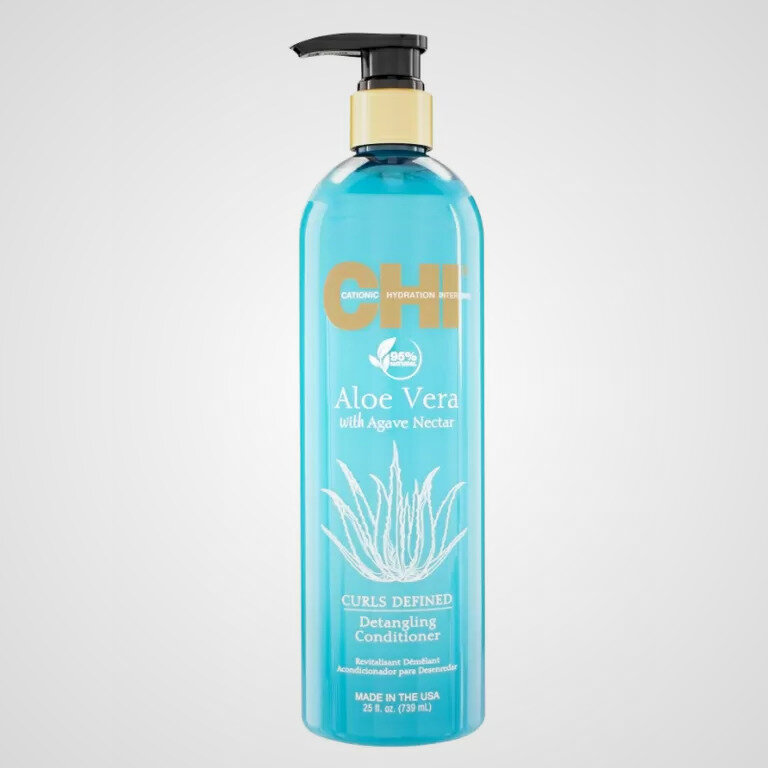 ALOE VERA Кондиционер увлажняющий для вьющихся волос 739 мл CHI Aloe Vera Curls Defined Conditioner Кондиционер 739 мл