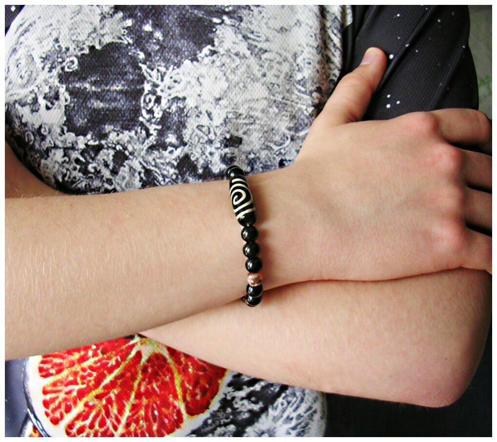 Браслет, агат