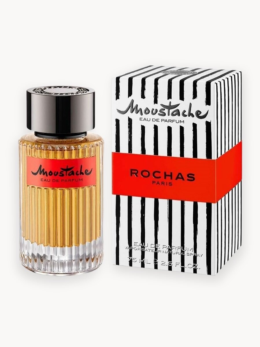 Духи мужские. Парфюмерная вода Rochas Moustache Rochas. Роша Мустаж. Для мужчин. 75 мл.