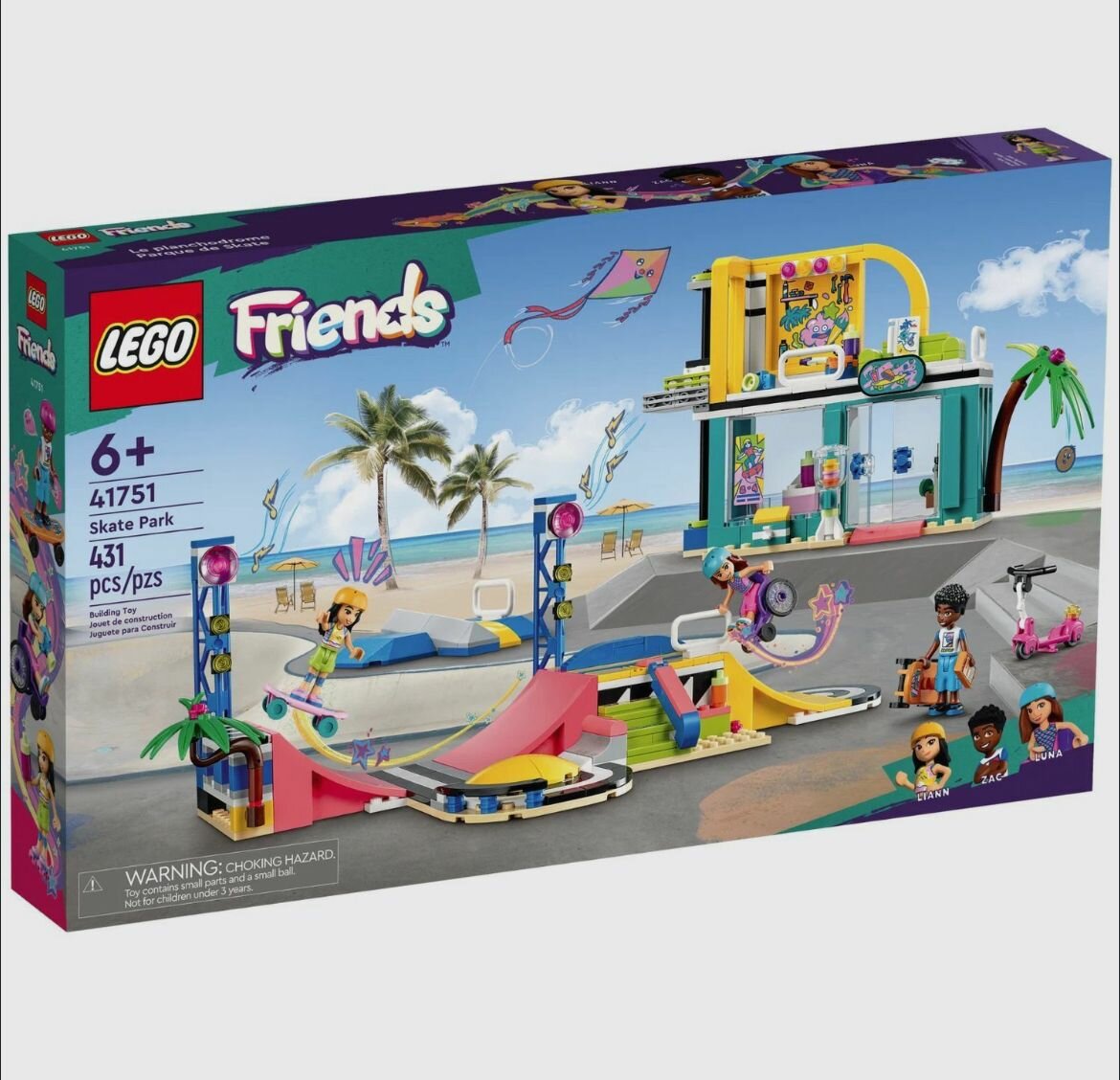 LEGO Friends Скейт-парк