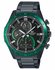 Наручные часы CASIO Edifice, черный/зеленый