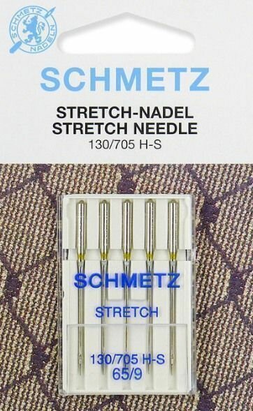 Иглы Schmetz стретч №65 5шт. 130/705H-S