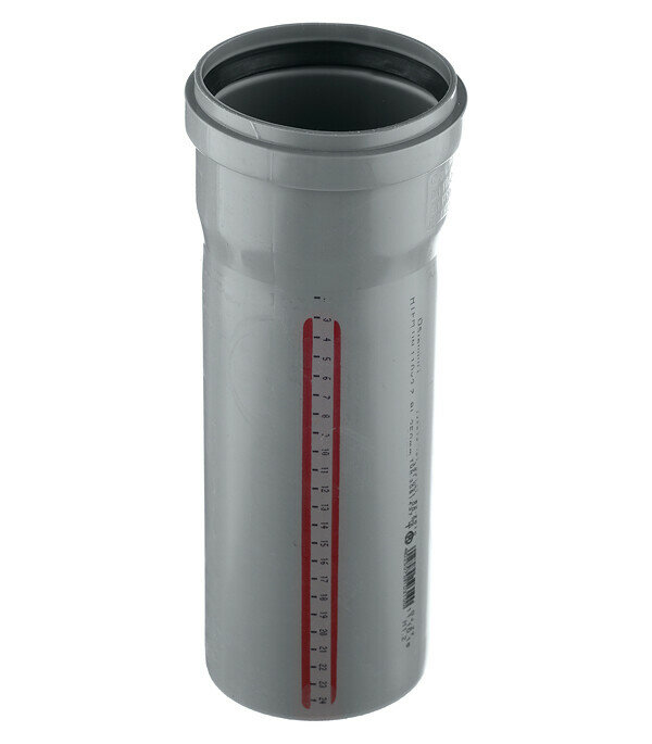 Труба канализационная Ostendorf HTEM d110x250 мм пластиковая для внутренней канализации (115010) Ostendorf 115010/38010