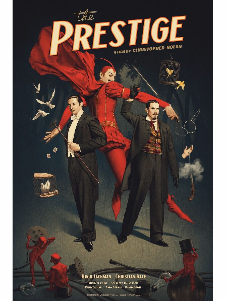 Постер "Престиж. Великие иллюзионисты"