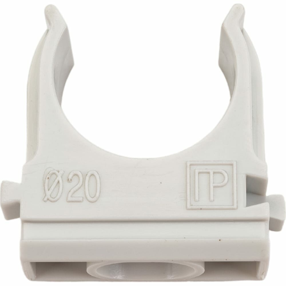 Безгалогенная атмосферостойкая крепеж-клипса для труб Промрукав PR13.0345