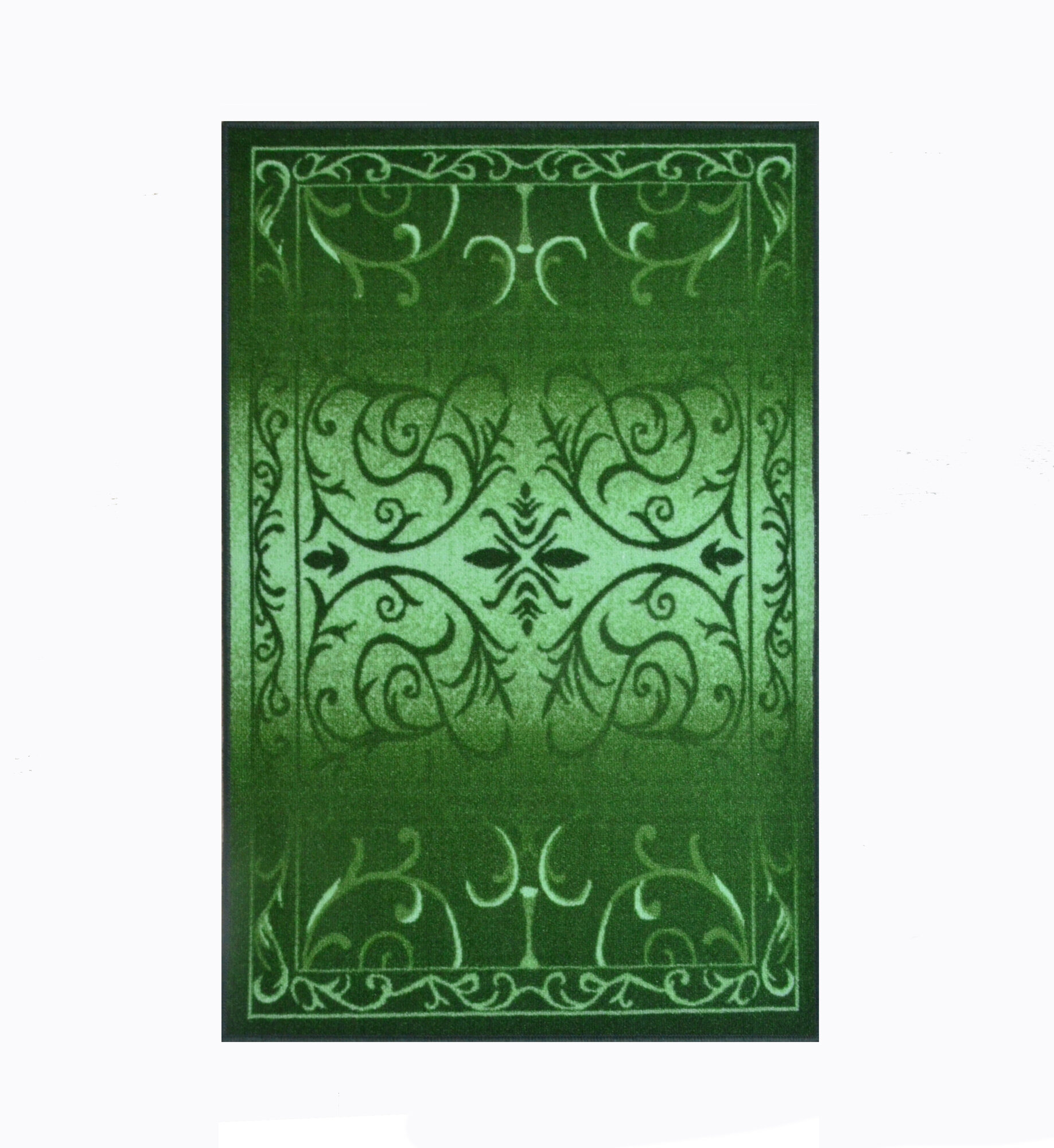 Коврик для ванной туалет, Нью Соса, 57х90, 24800-78, зеленый