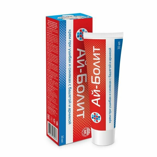 Крем при ушибах и синяках Ай-Болит 30мл