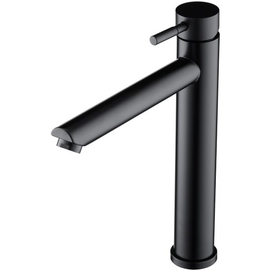 Смеситель для накладной раковины Orange Steel M99-121b, черный