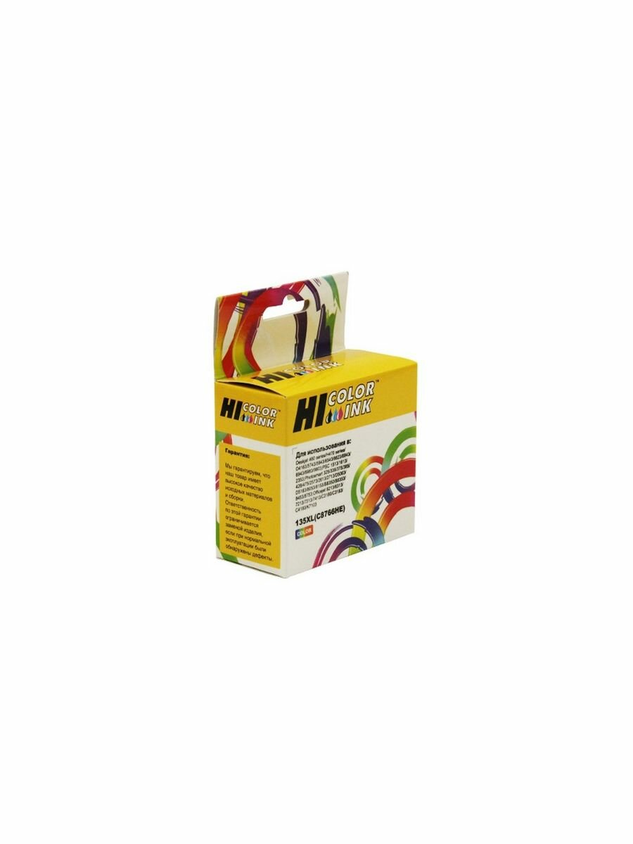 КартриджHB-C8766HE HP DJ 6543/5743/PS 8153/8453,№135XL, Color