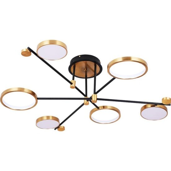 Потолочная светодиодная люстра Arte Lamp Holly A1364PL-6PB