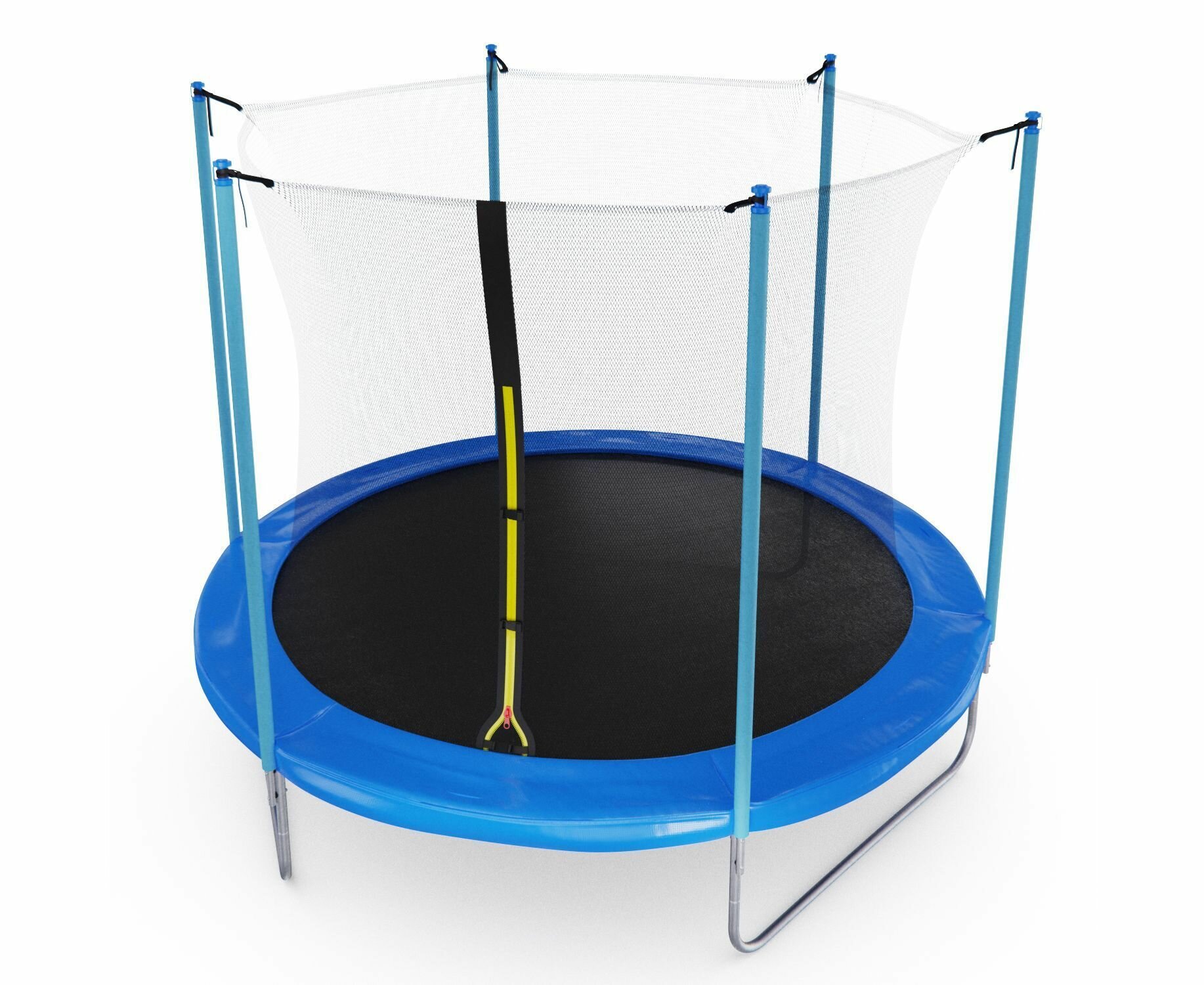 Батут DFC FEMMTO 10FT blue с внутренней защитной сеткой