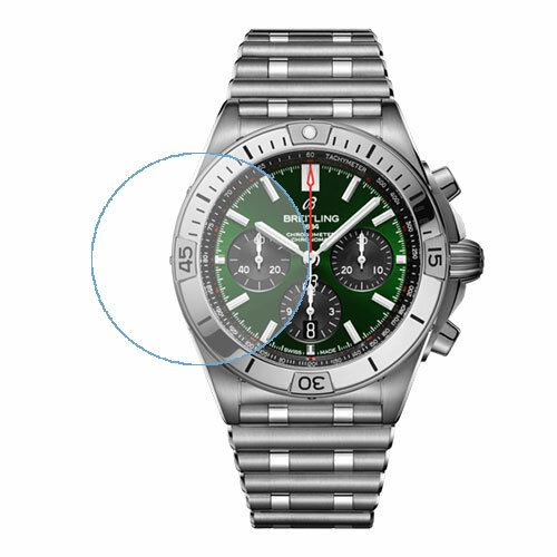 Скрин Мобайл защитный экран для часов Breitling AB01343A1L1A1 из нано стекло 9H