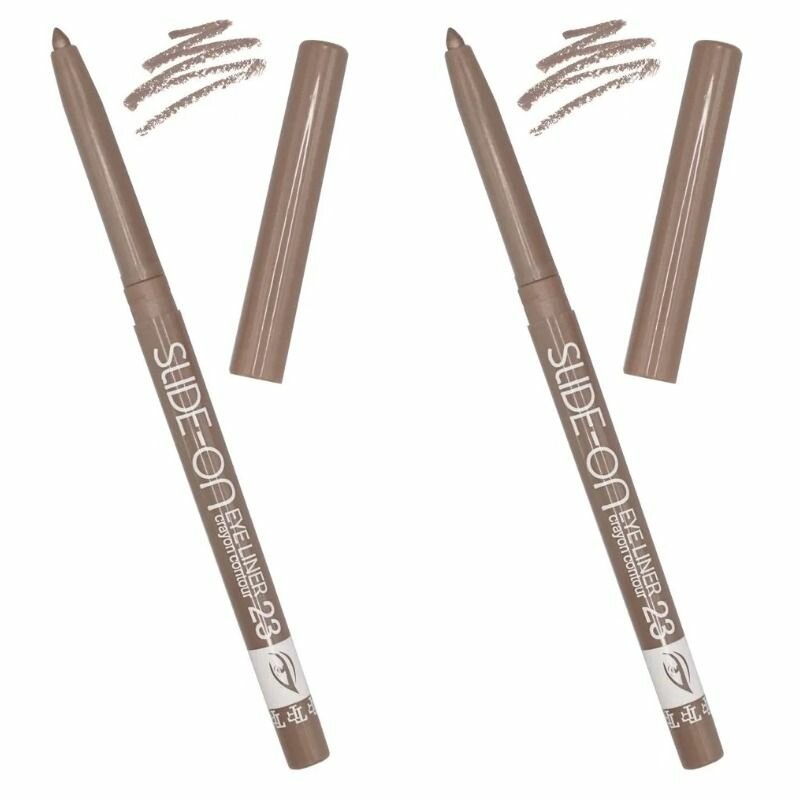TF cosmetics Карандаш для глаз Slide-on Eye Liner, автомат, тон 23 райское сияние, 2шт