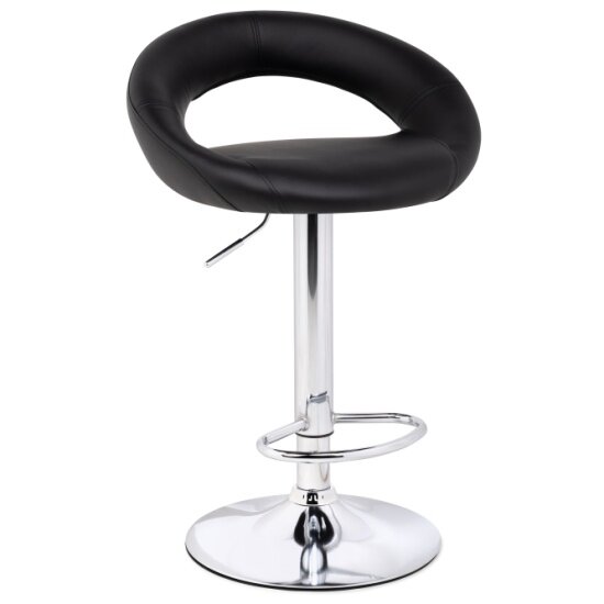 Стул барный Woodville Oazis black / chrome