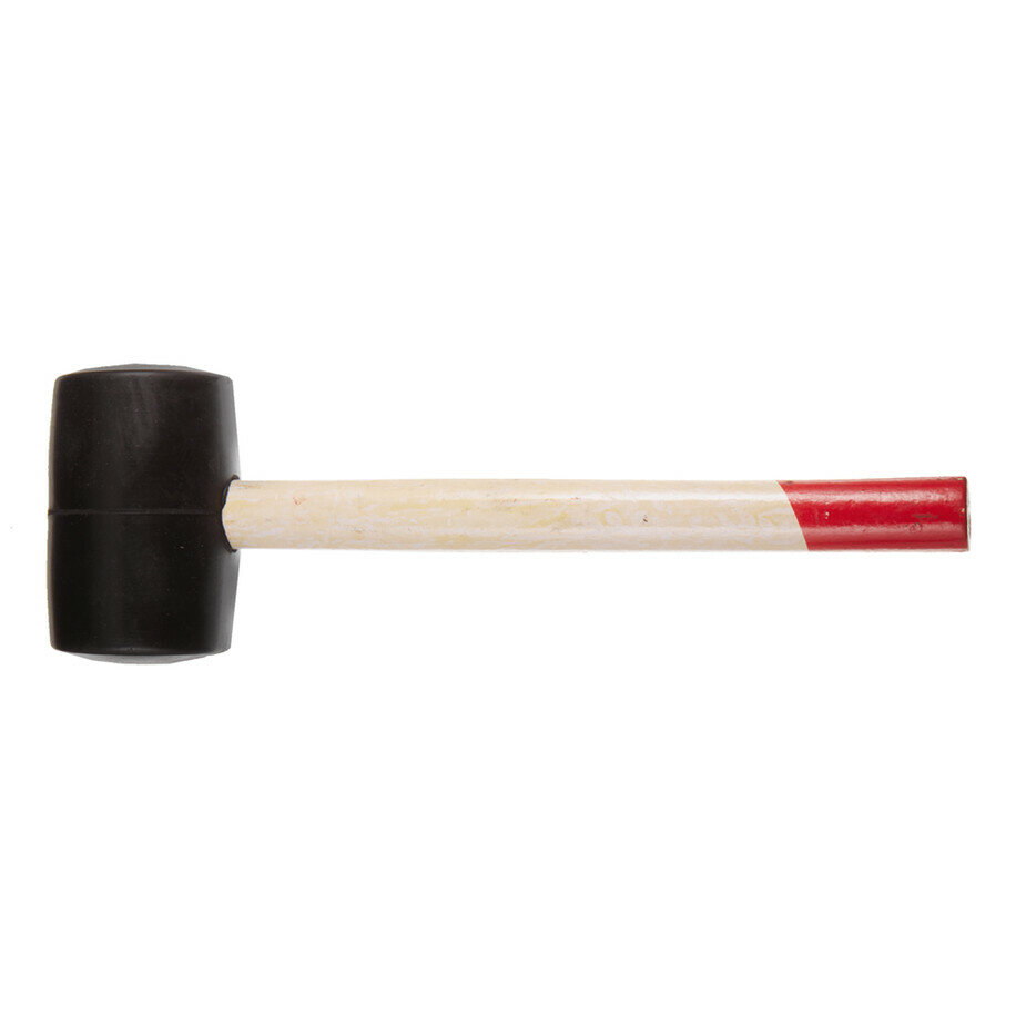 Киянка резиновая 750 г деревянная ручка